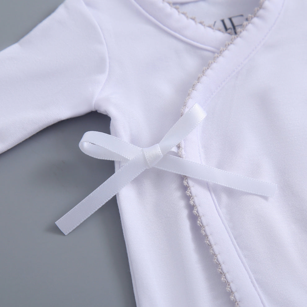Bereavement Gown & Hat Set – Luxie Charm